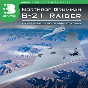 B 21 Stealth Bomber Scale Model - Etsy