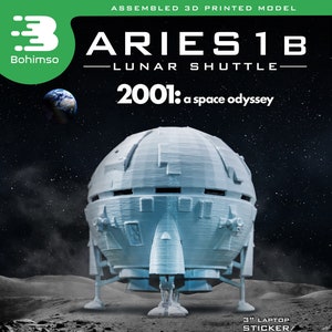 Aries 1b | Lunar Schuttle | 2001 a Space Odyssey | Plastic Model | Moon ...