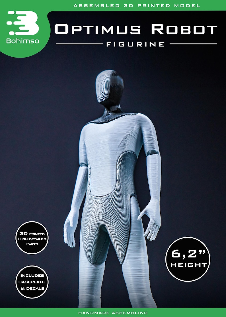 Optimus Prime | Robot | Humanoid Robot | T_esla Robot | Plastic Figure ...