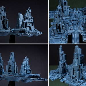 The Refinery Installation | Plastic Model Spaceship | Alien | Alien ...