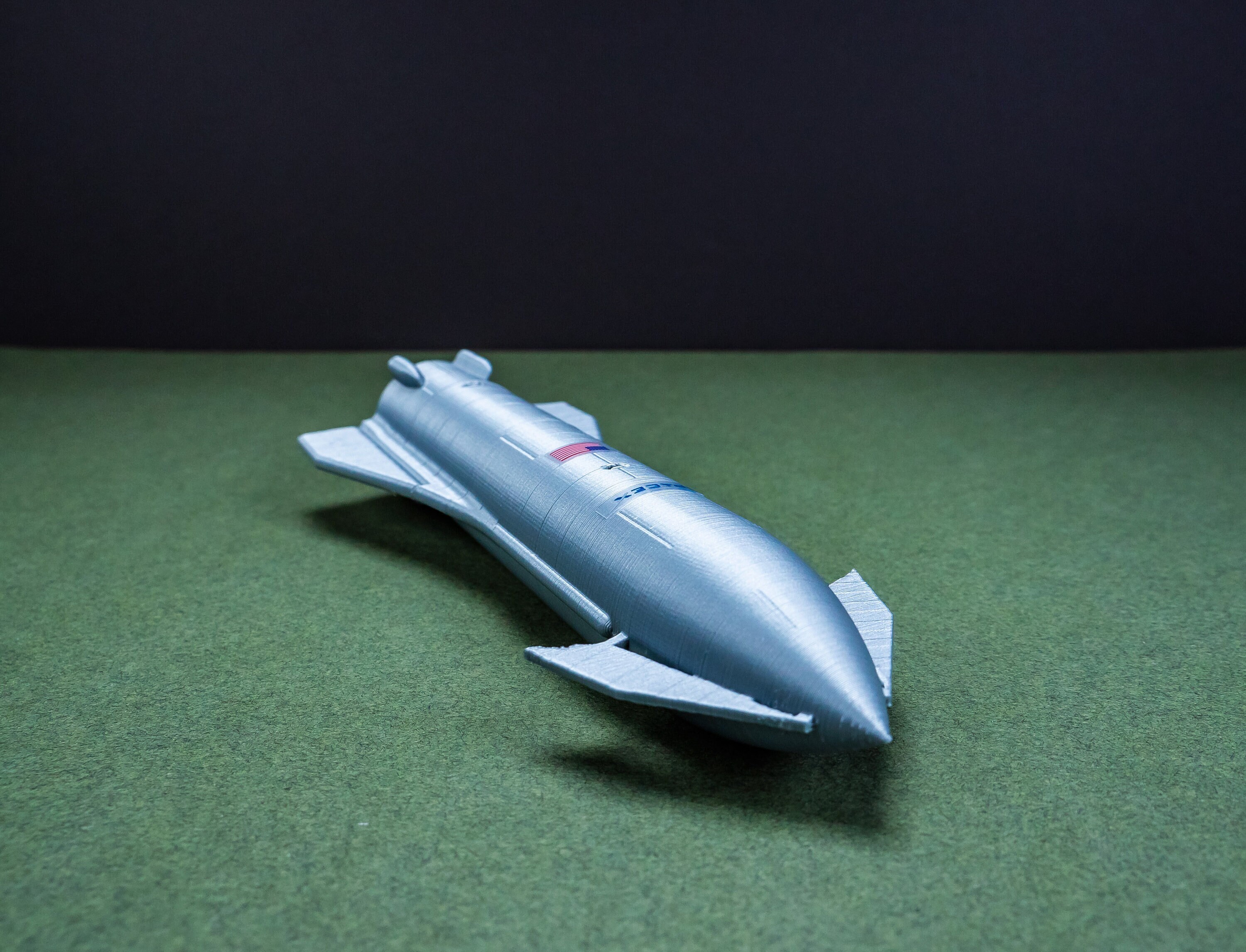 Starship MK1 Plastic Model Test Vehicle Prototype Rocket Spacex ...