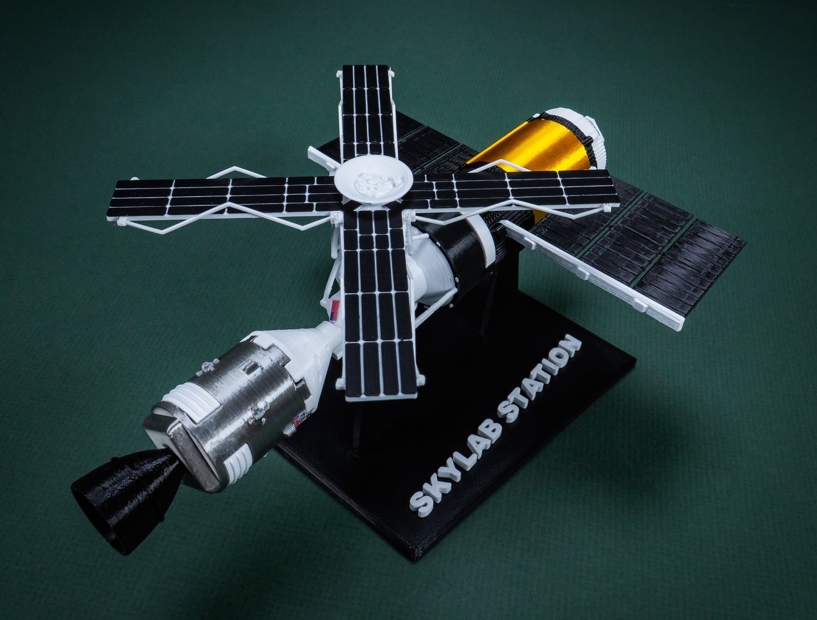 Skylab Station the First American Space Station Saturn Rocket Plastic ...