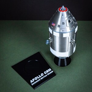 Apollo CSM | Plastic Model | Rocket | Nasa | Scale 1:48 | Spacecraft ...