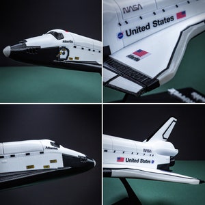 Space Shuttle Atlantis | Plastic Model | Rocket | Spacecraft | Space ...