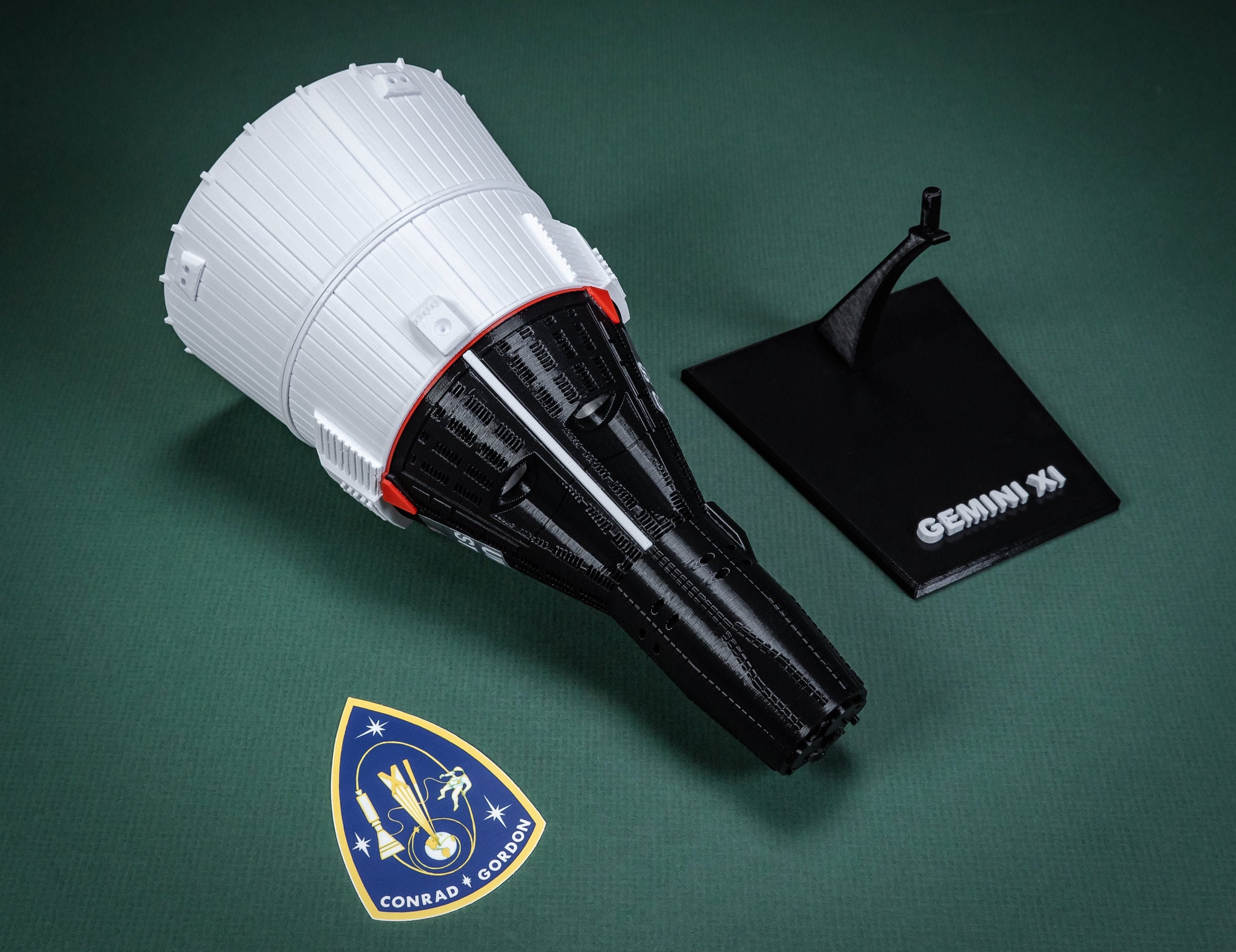 Gemini XI Mission 1/24 Scale Spaceships Plastic Model Rocket Spacecraft Nasa 3d Printing - Etsy