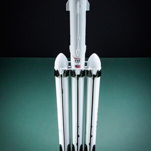 Falcon Heavy Crew | Plastic Model | Rocket | Spacex | Nasa | Scale 1: ...