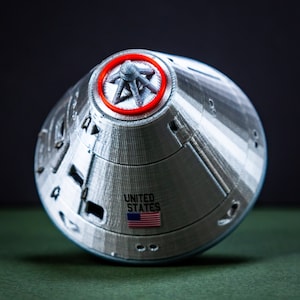 Apollo 11 Capsule (command Module Columbia) | Plastic Model | Rocket ...