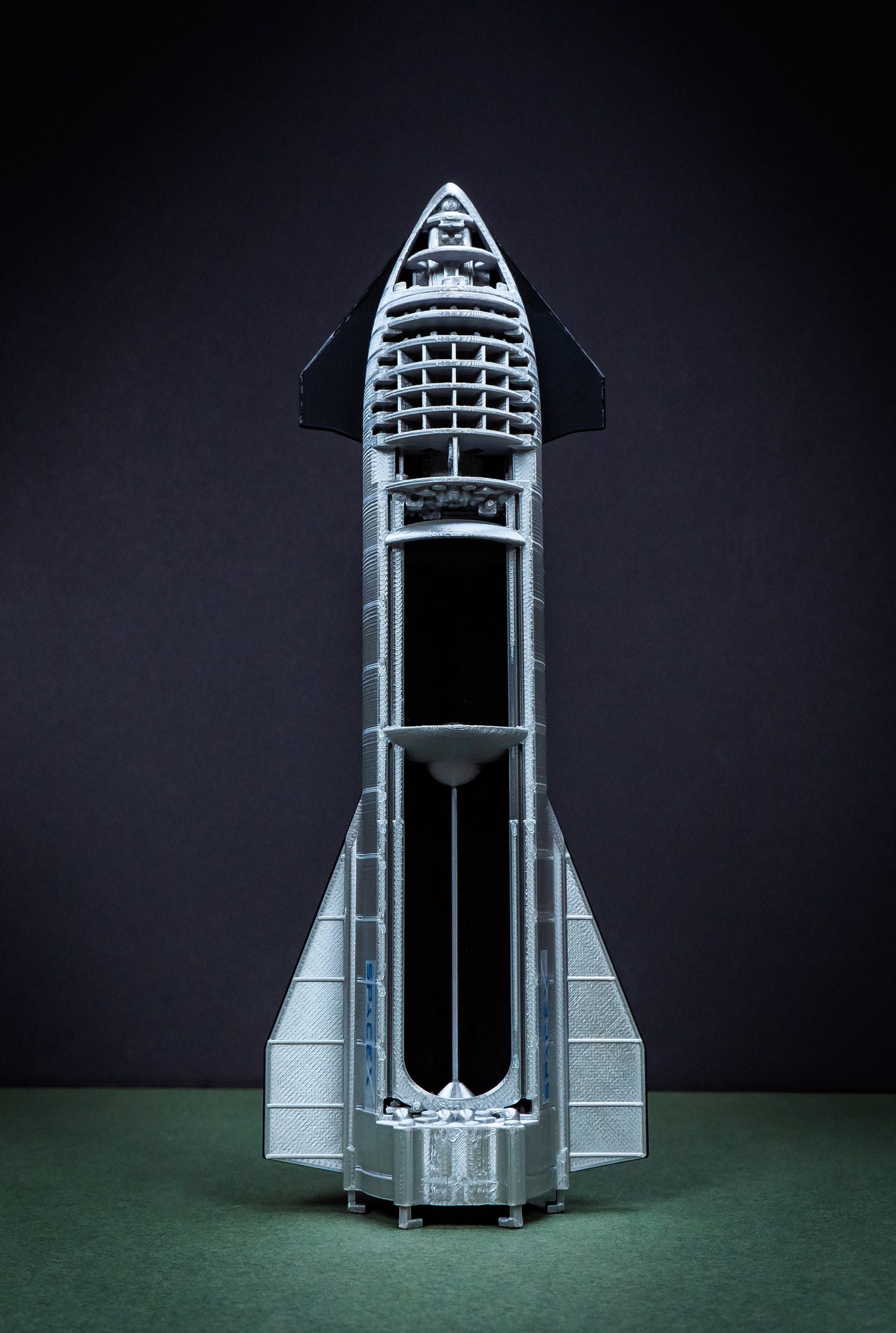 Starship Cutaway | Spaceship | Plastic Model | Rocket | Spacex ...