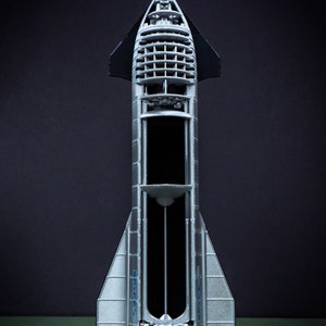 Starship Cutaway | Spaceship | Plastic Model | Rocket | Spacex ...