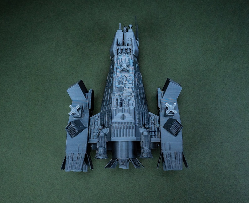 Nostromo | Plastic Model Spaceship | Alien Movie | Spacecraft | 3d ...
