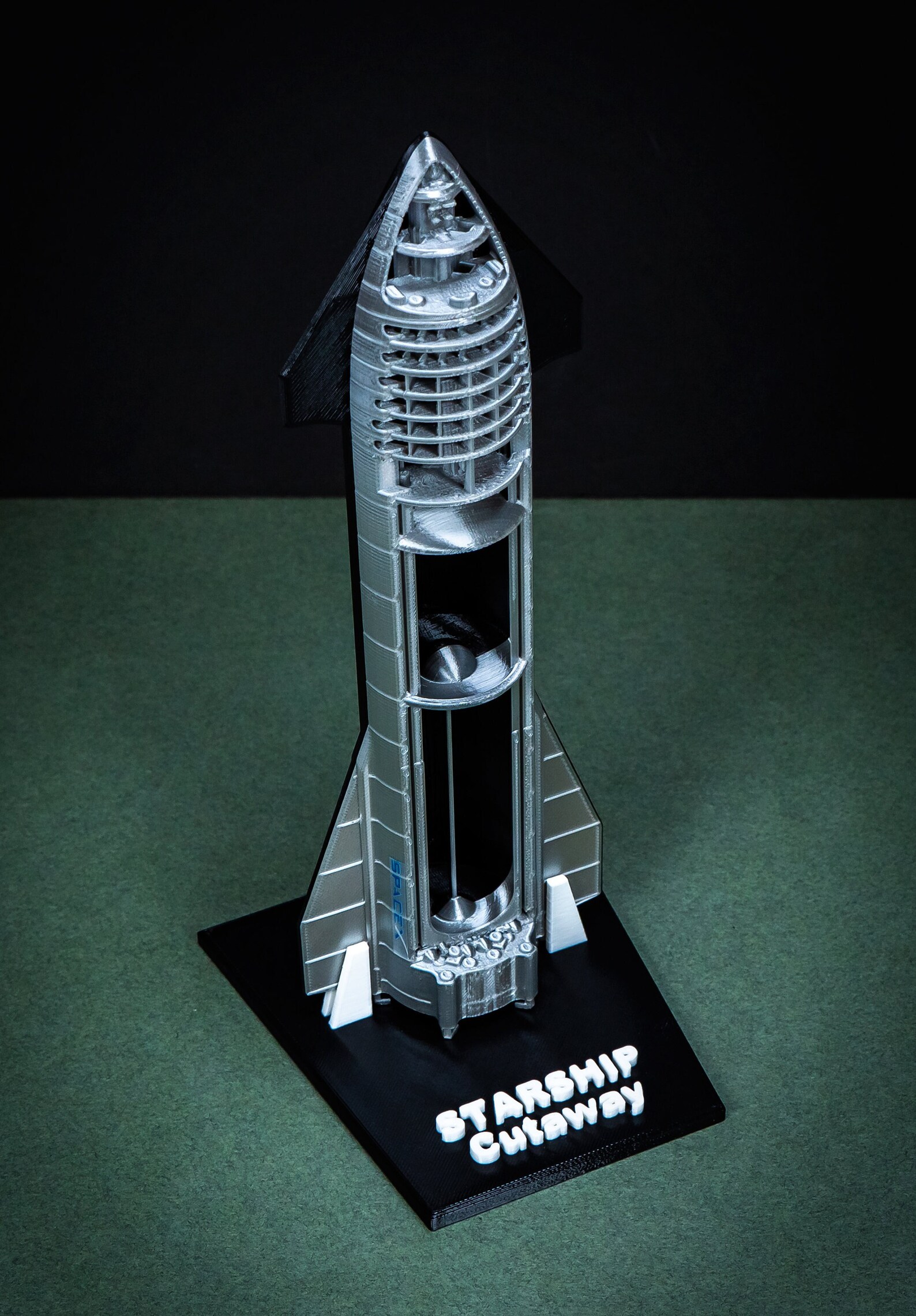Starship Cutaway | Spaceship | Plastic Model | Rocket | Spacex ...