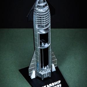 Starship Cutaway | Spaceship | Plastic Model | Rocket | Spacex ...