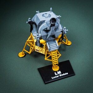 LM | Lunar Lander Module | Apollo Mission | Plastic Model | Rocket | Nasa | Scale 1:48 ...