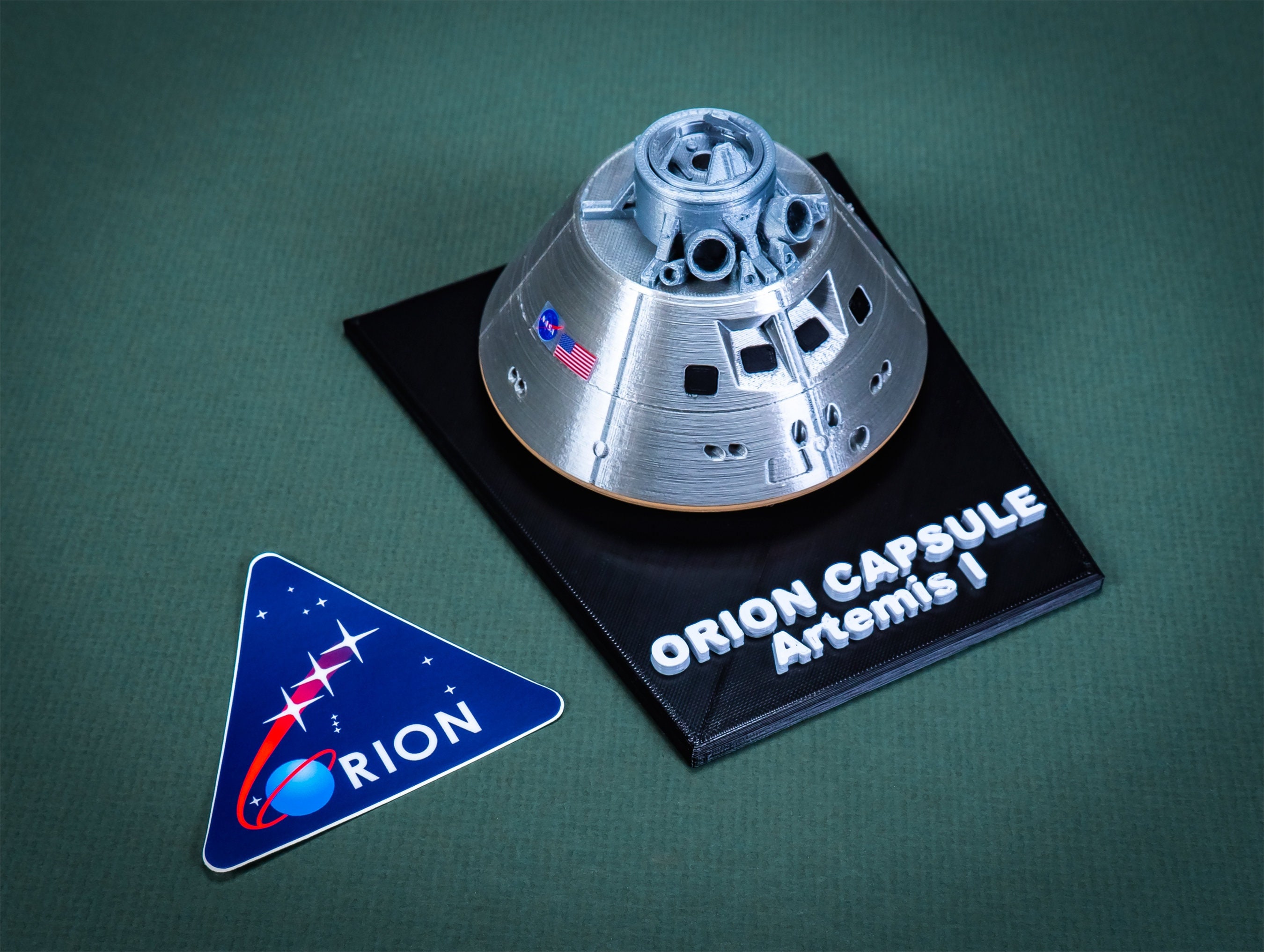 Orion Capsule Artemis 1 Plastic Model Rocket Spacecraft 3d Printing - Etsy