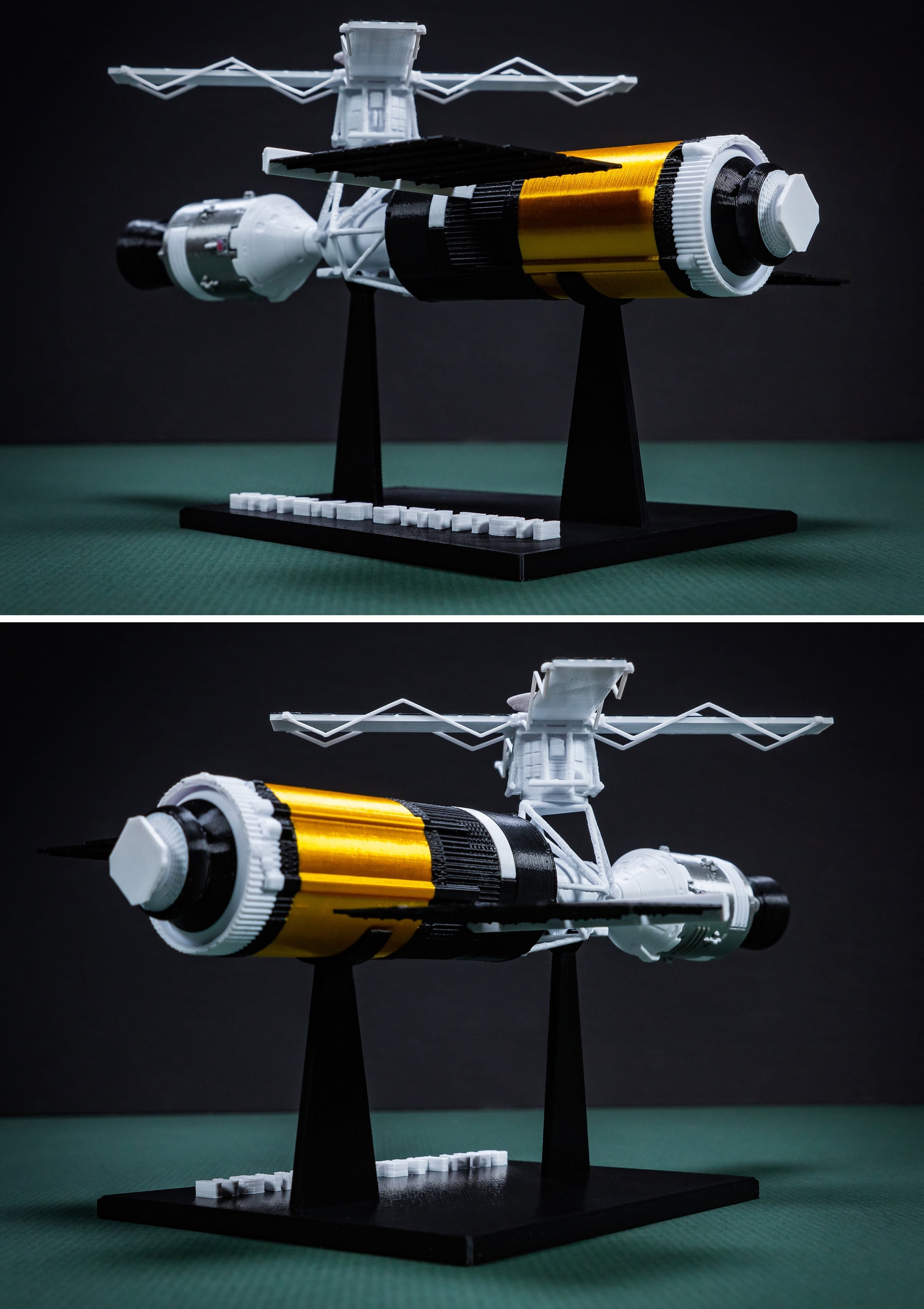 Skylab Station the First American Space Station Saturn Rocket Plastic ...