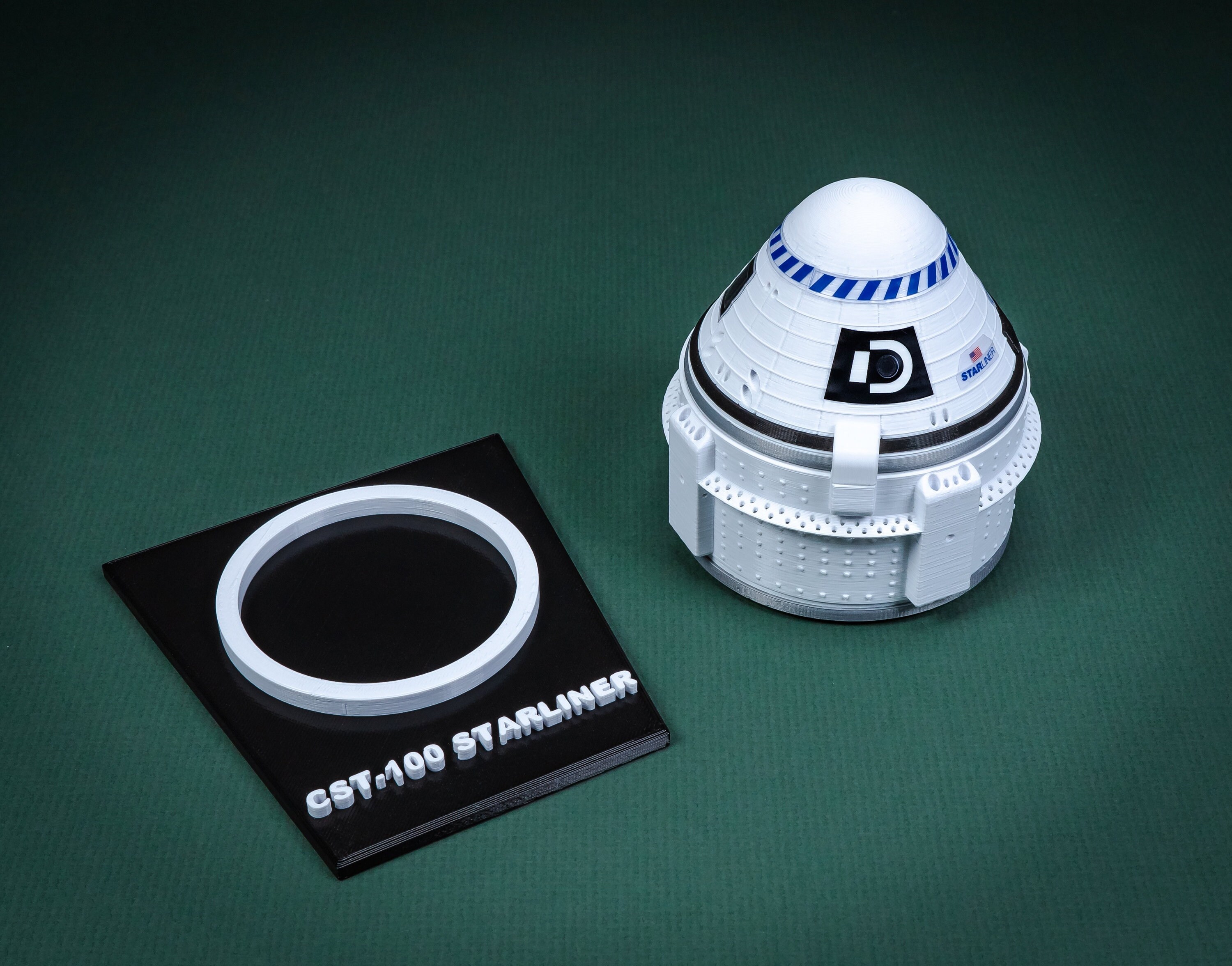 Boeing CST-100 Starliner Spaceship | Plastic Model | Nasa | Capsule ...