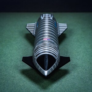 Starship Spaceship Basic | Plastic Model | Rocket | Spacex | Spacecraft ...