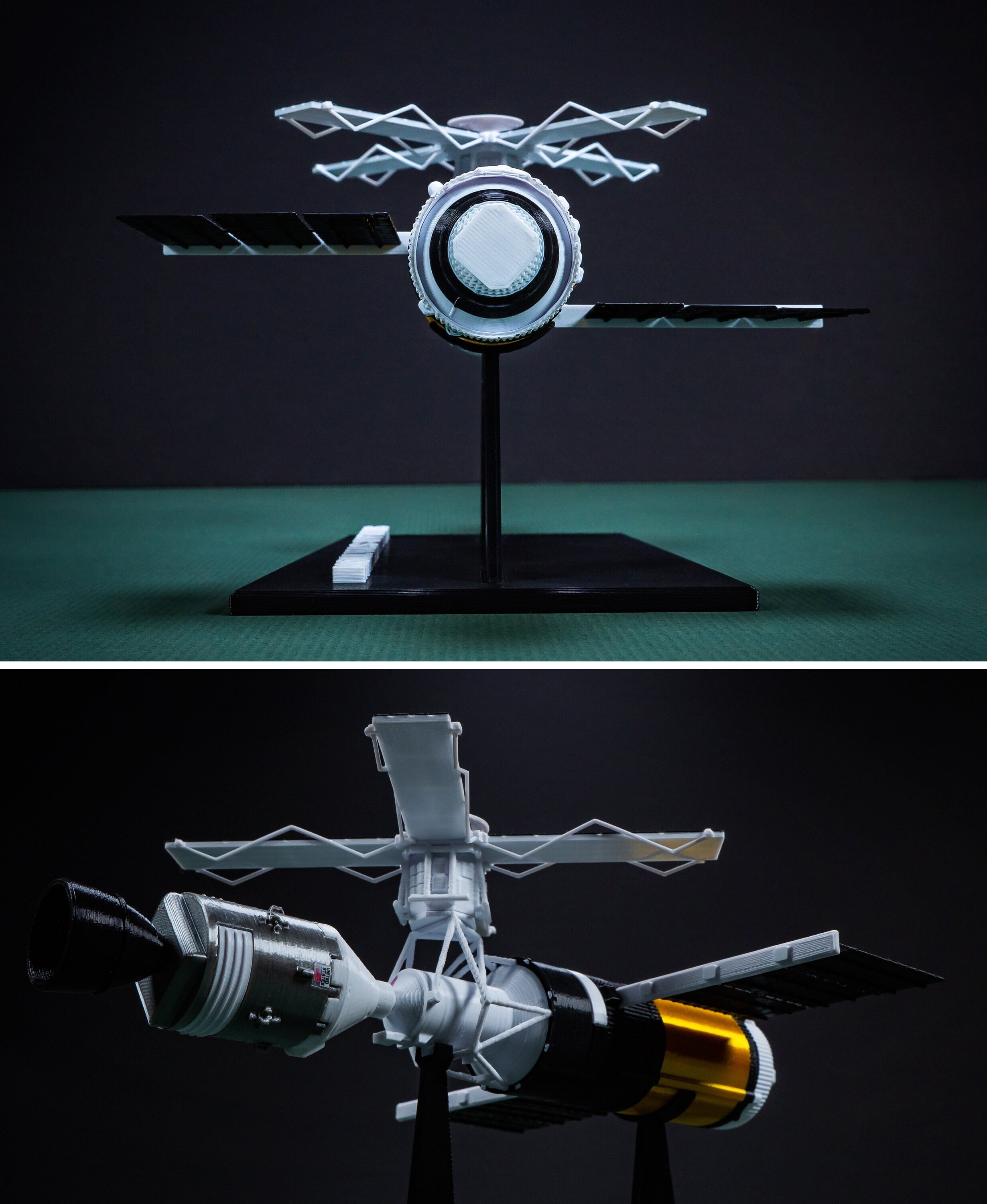 Skylab Station the First American Space Station Saturn Rocket Plastic ...