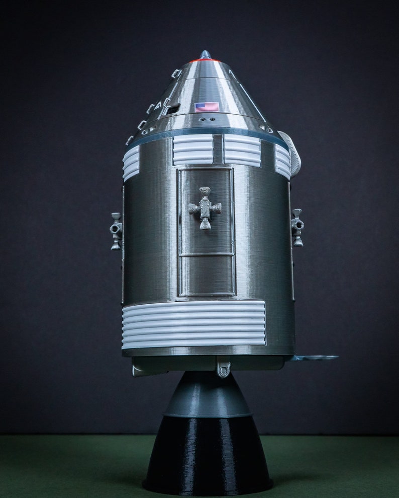 Apollo CSM | Plastic Model | Rocket | Nasa | Scale 1:48 | Spacecraft ...