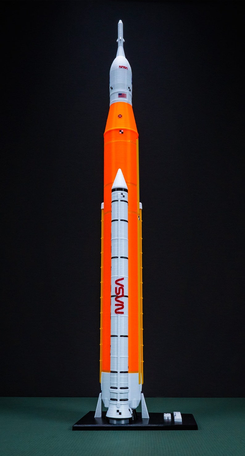 SLS Rocket | Space Launch System | Artemis I | Plastic Model | NASA ...
