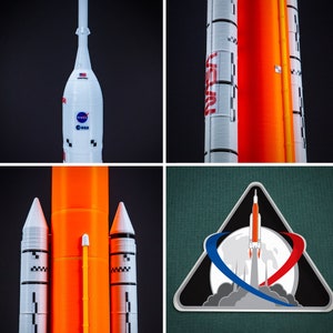 SLS Rocket | Space Launch System | Artemis I | Plastic Model | NASA ...