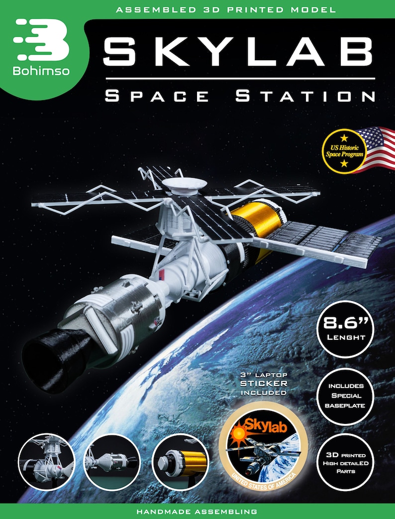 Skylab Station | the First American Space Station | Saturn Rocket ...