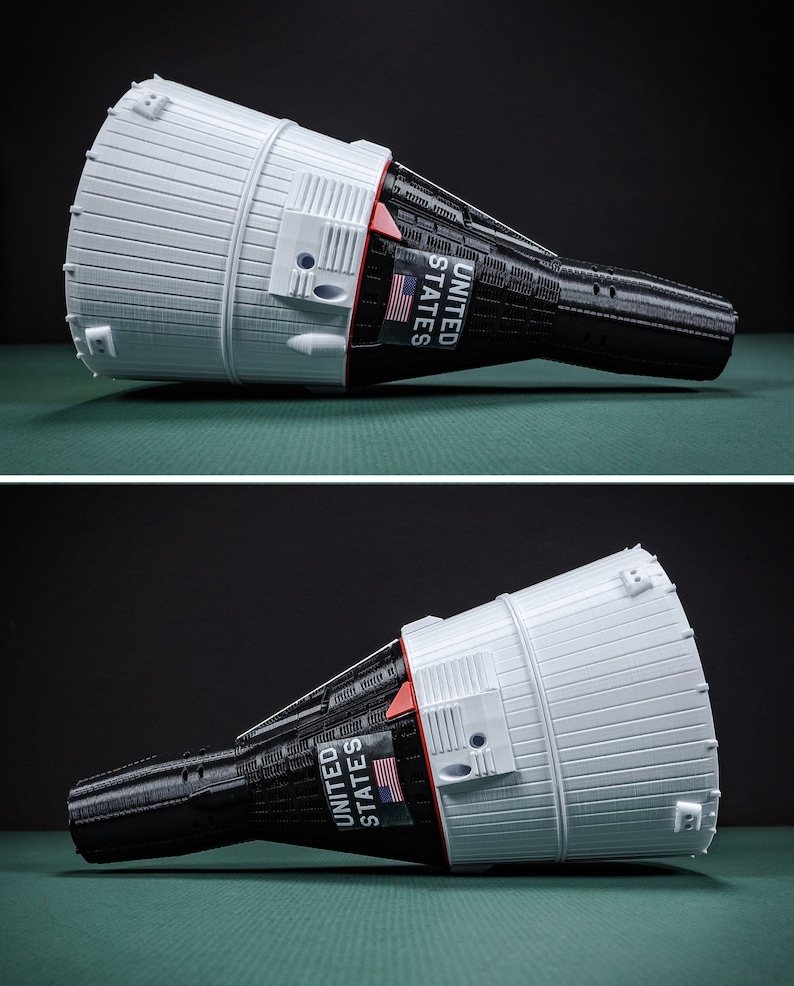 Gemini XI Mission 1/24 Scale Spaceships Plastic Model Rocket Spacecraft ...
