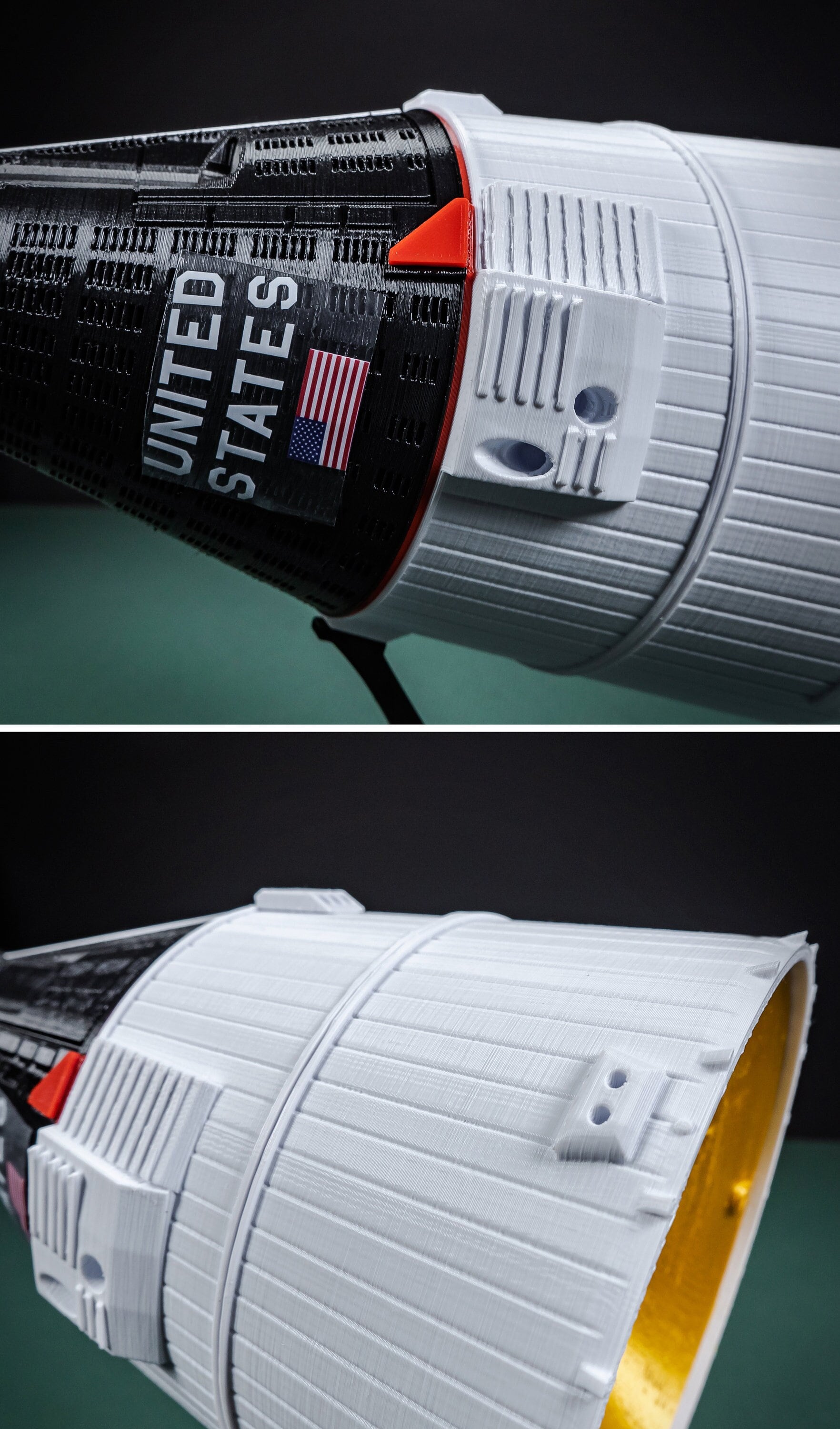 Gemini XI Mission 1/24 Scale Spaceships Plastic Model Rocket Spacecraft ...