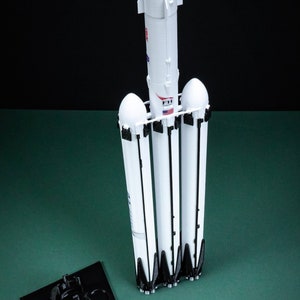 Falcon Heavy Crew | Plastic Model | Rocket | Spacex | Nasa | Scale 1: ...