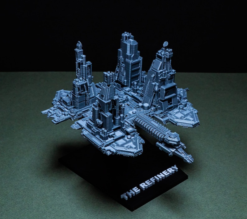 The Refinery Installation Plastic Model Spaceship Alien Alien Movie ...