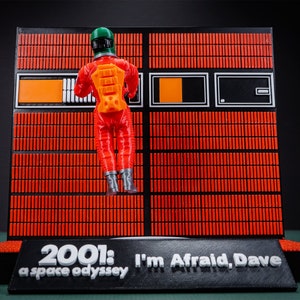 Hal & Bowman Diorama "i'm Afraid, Dave" | 2001 a Space Odyssey ...