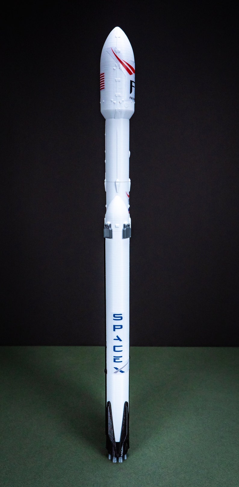 FALCON HEAVY | Plastic Model | Rocket | Spacex | NASA | Scale 1:144 ...