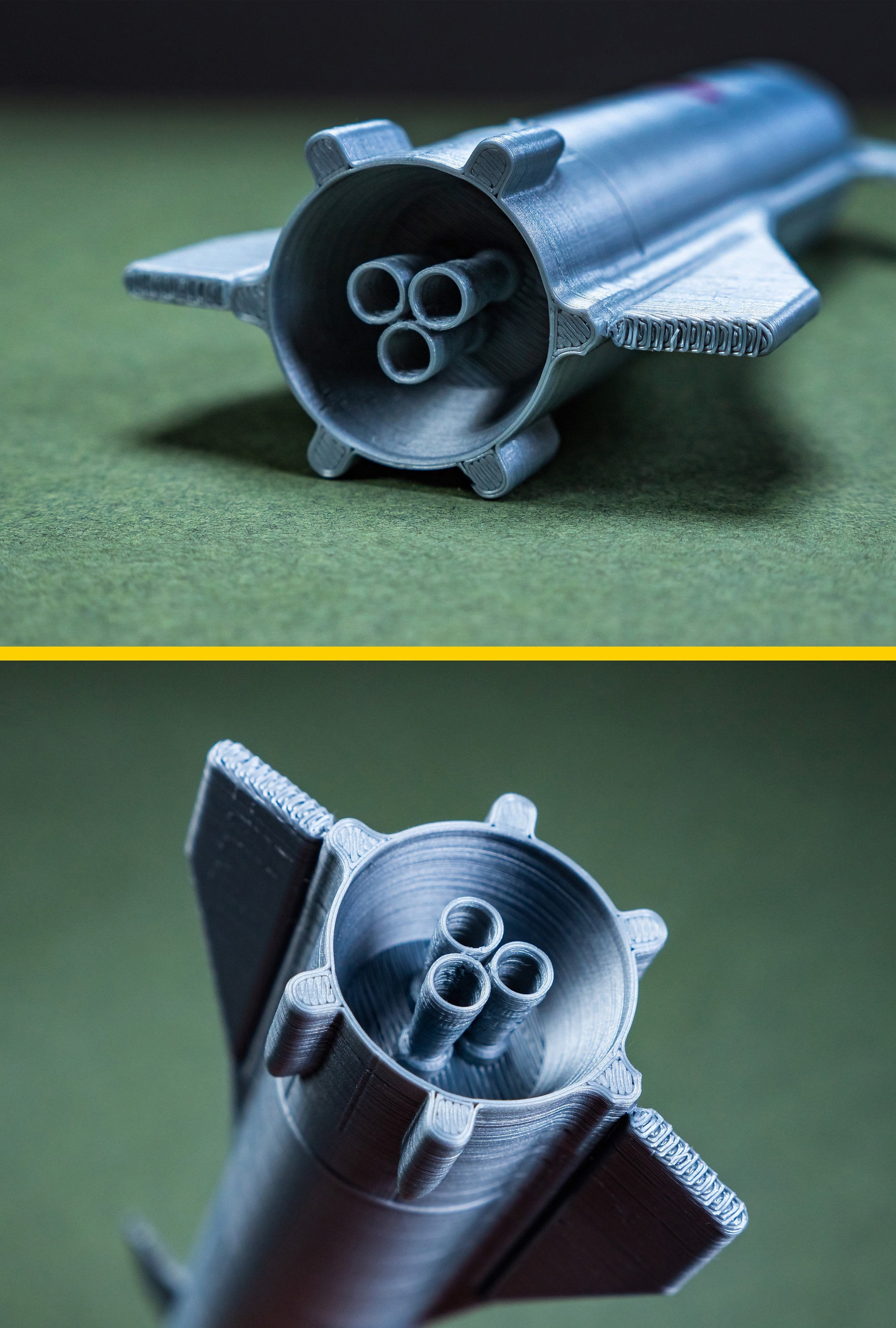 Starship MK1 Plastic Model Test Vehicle Prototype Rocket Spacex ...