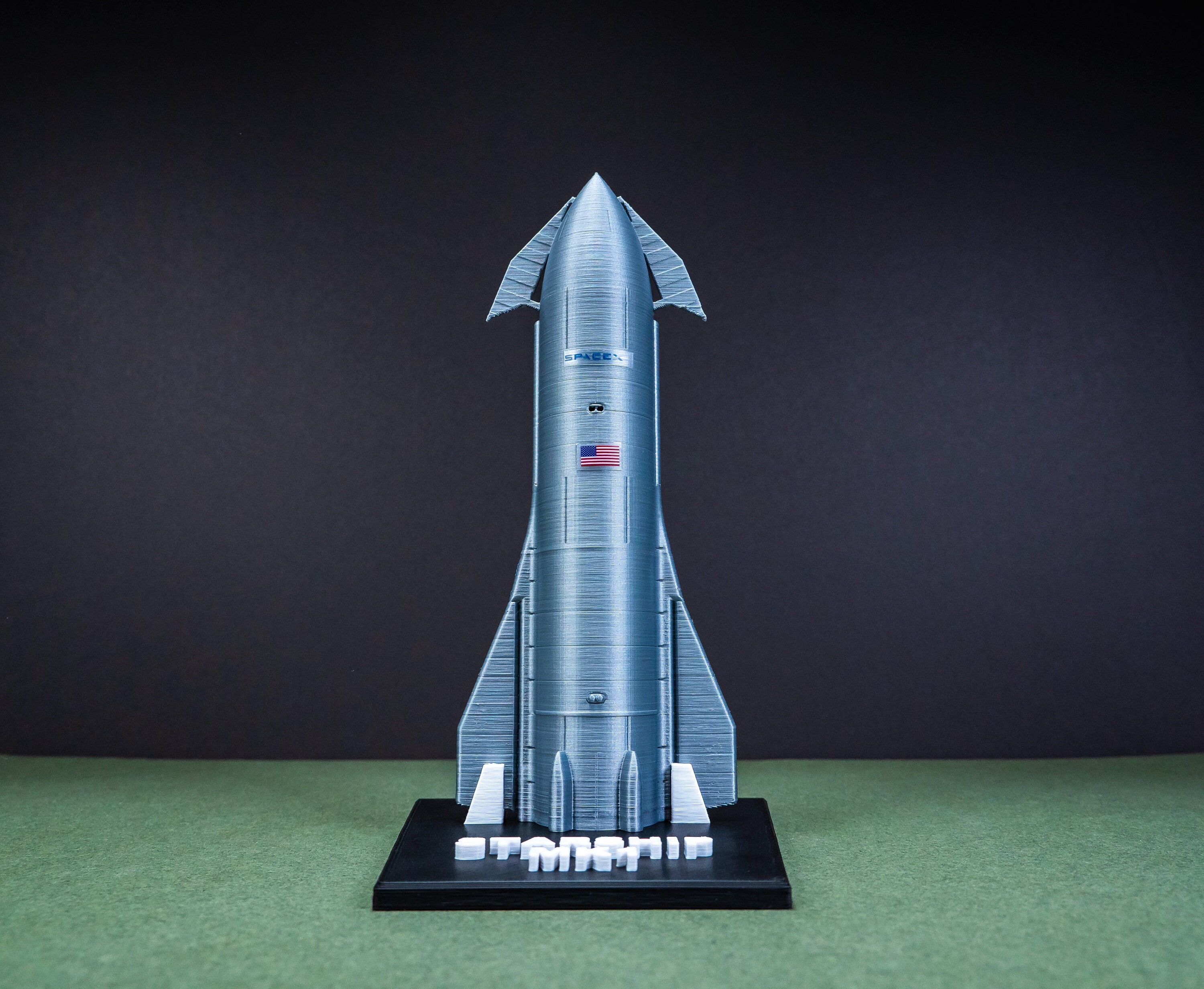 Starship MK1 Plastic Model Test Vehicle Prototype Rocket Spacex ...