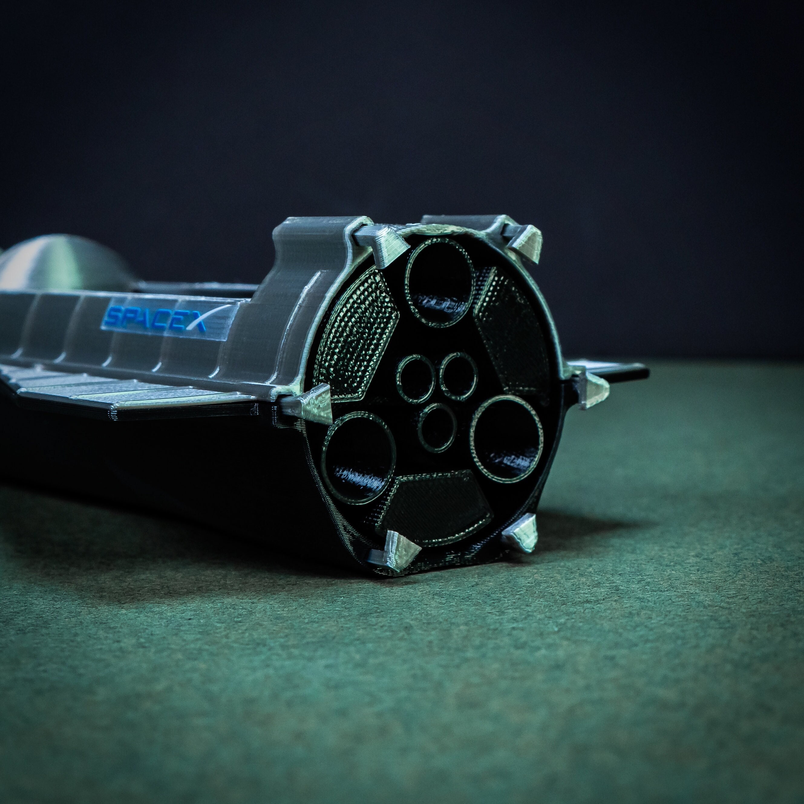 Starship Cutaway Spaceship Plastic Model Rocket Spacex Spacecraft 3d ...