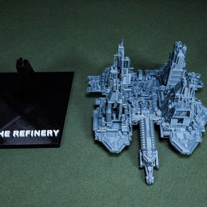 The Refinery Installation | Plastic Model Spaceship | Alien | Alien ...