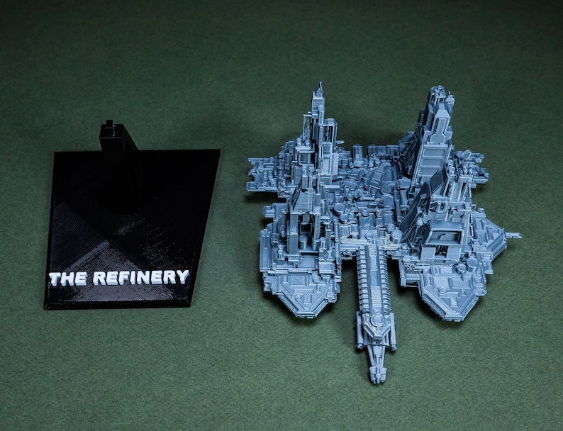 The Refinery Installation | Plastic Model Spaceship | Alien | Alien ...