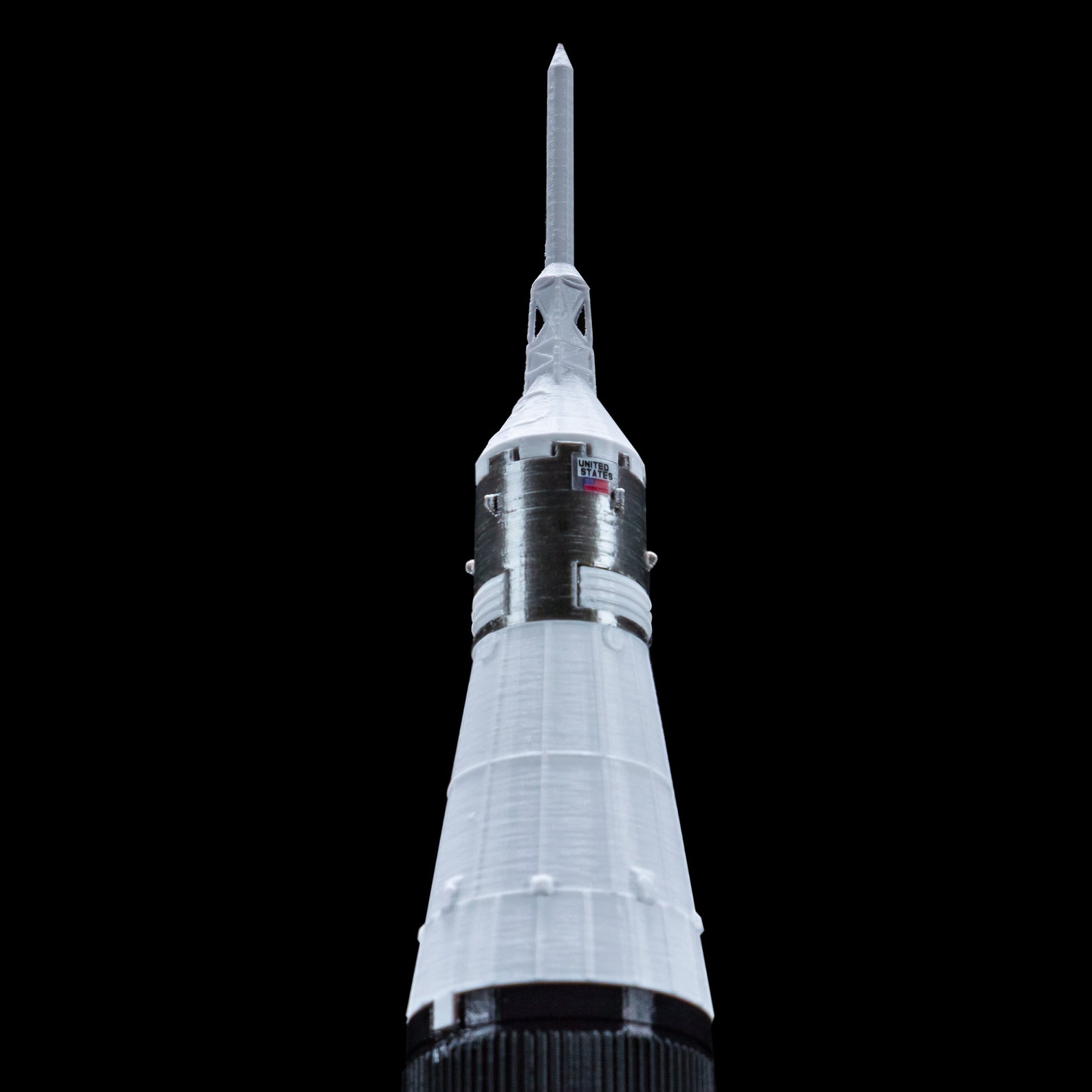 Saturn V Apollo | NASA Moon Mission | 21 Inch Height Model | Plastic ...