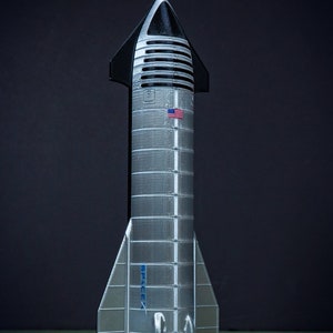Starship Spaceship Basic | Plastic Model | Rocket | Spacex | Spacecraft ...