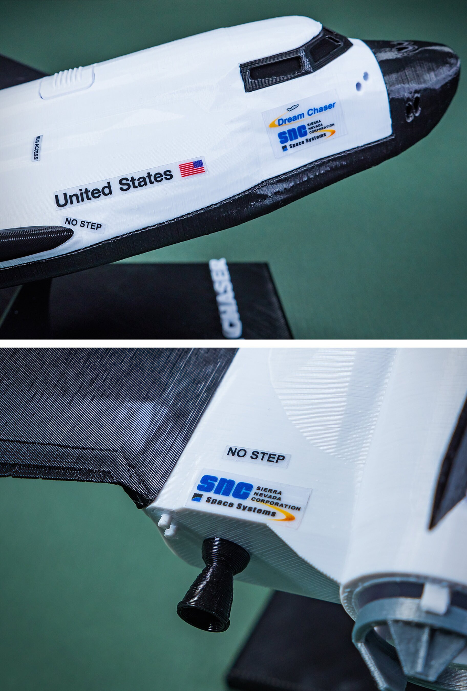 Dream Chaser Spaceplane Crewed | Plastic Model | Rocket | Spacecraft ...