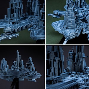 The Refinery Installation | Plastic Model Spaceship | Alien | Alien ...