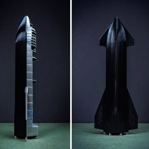 Starship Cutaway Spaceship Plastic Model Rocket Spacex Spacecraft 3d ...