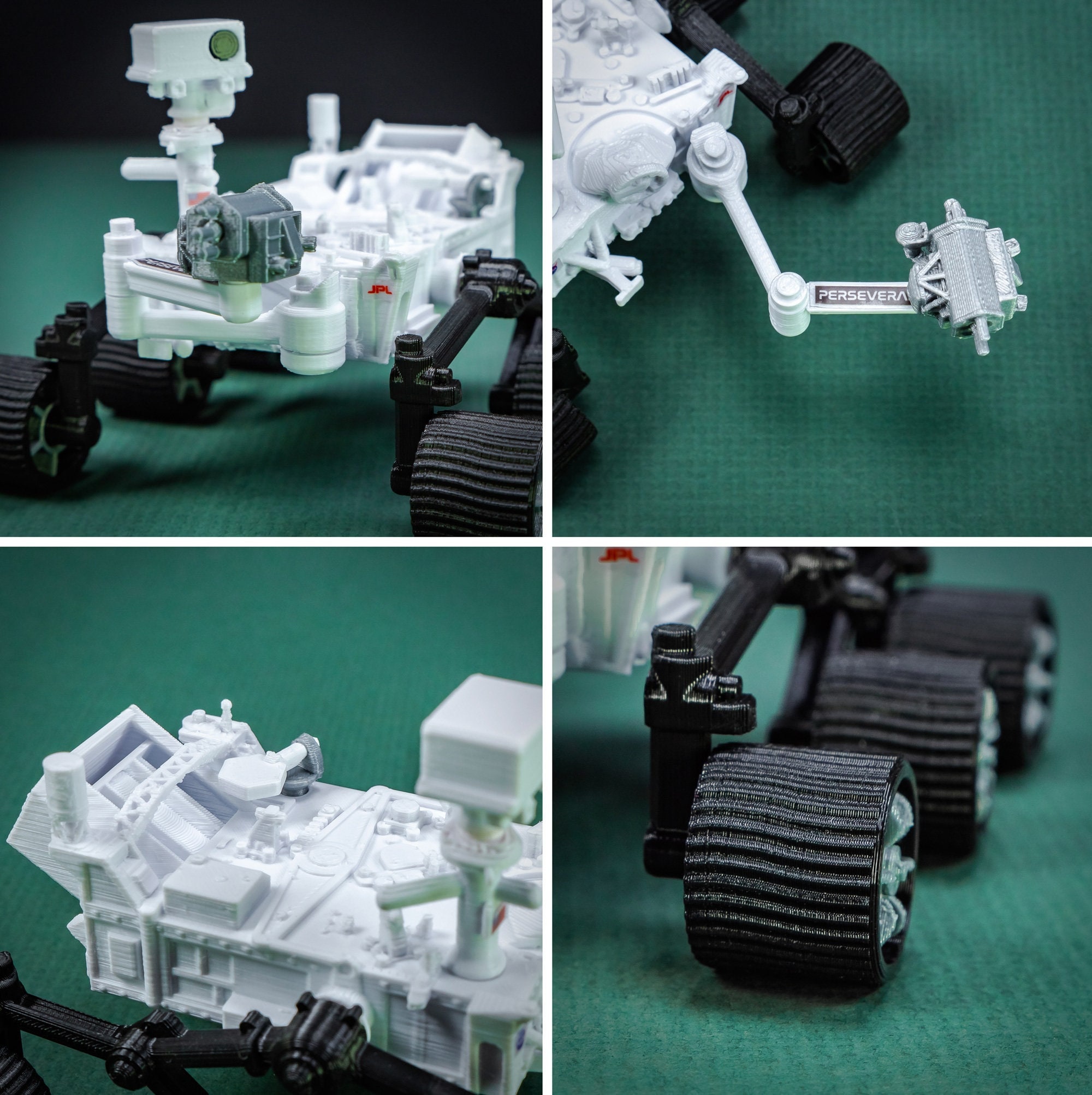 Perseverance Mars Rover Mars Lander JPW Plastic Model Percy 3d Printing ...