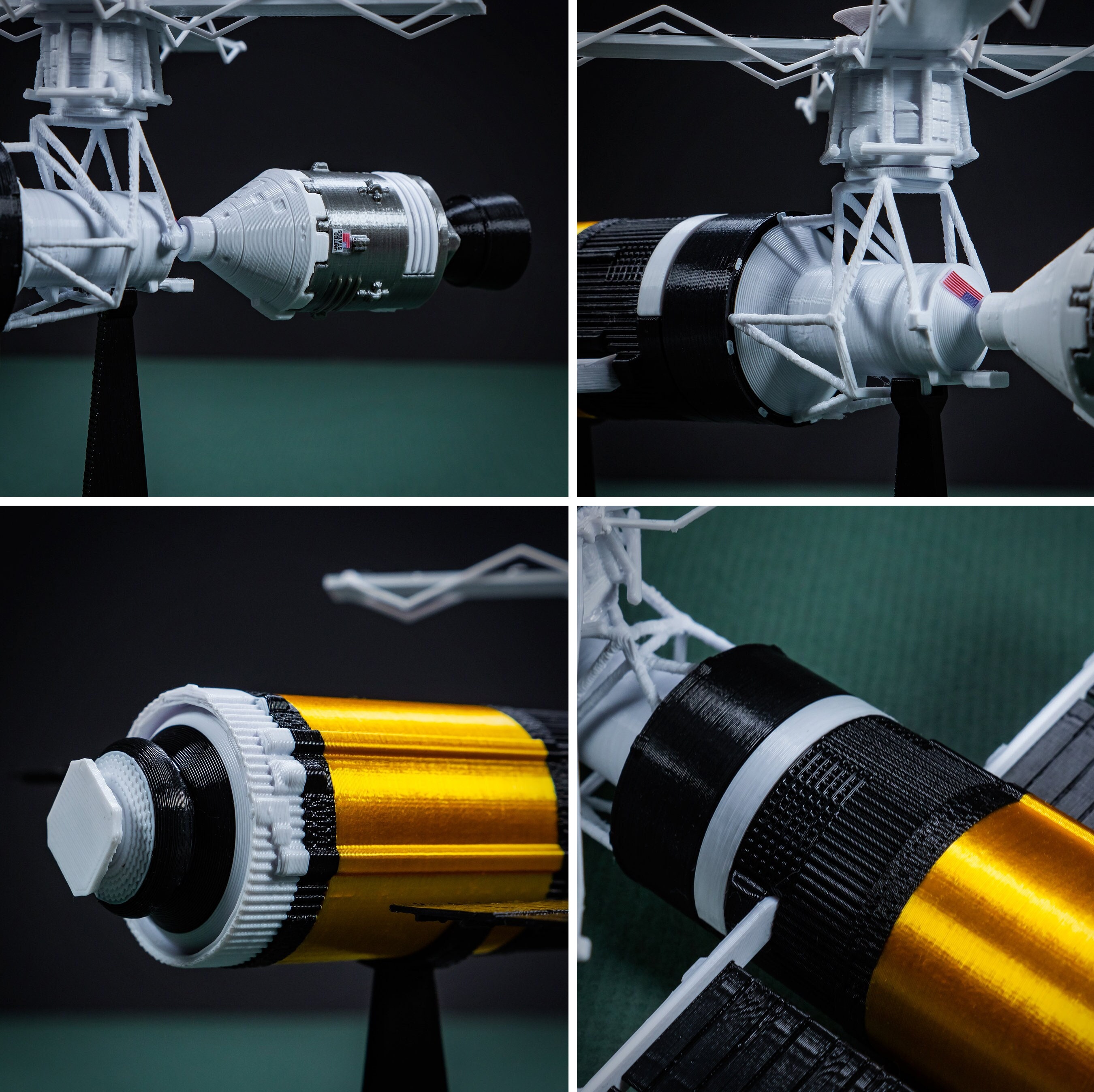 Skylab Station the First American Space Station Saturn Rocket Plastic ...