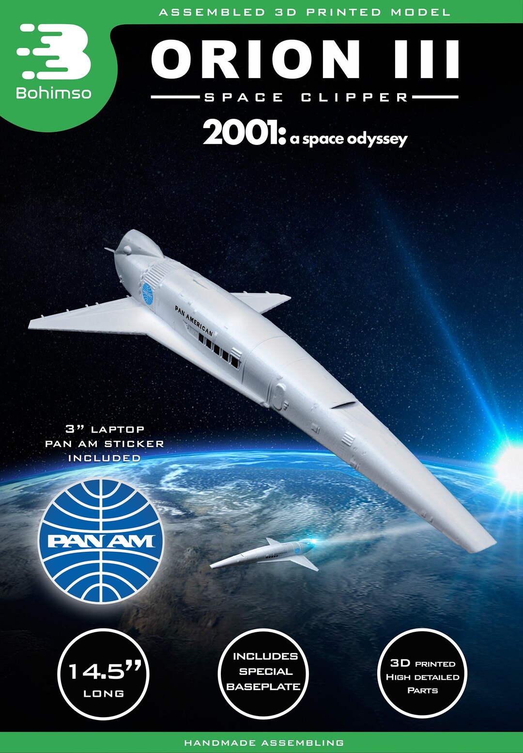 Orion III | 2001 a Space Odyssey | Space Clipper | Space Shuttle ...