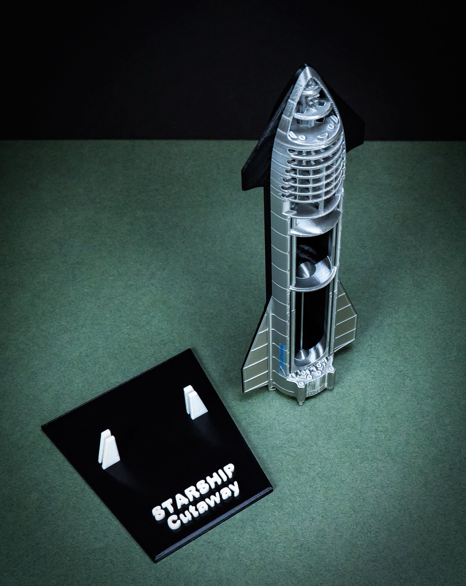 Starship Cutaway | Spaceship | Plastic Model | Rocket | Spacex ...