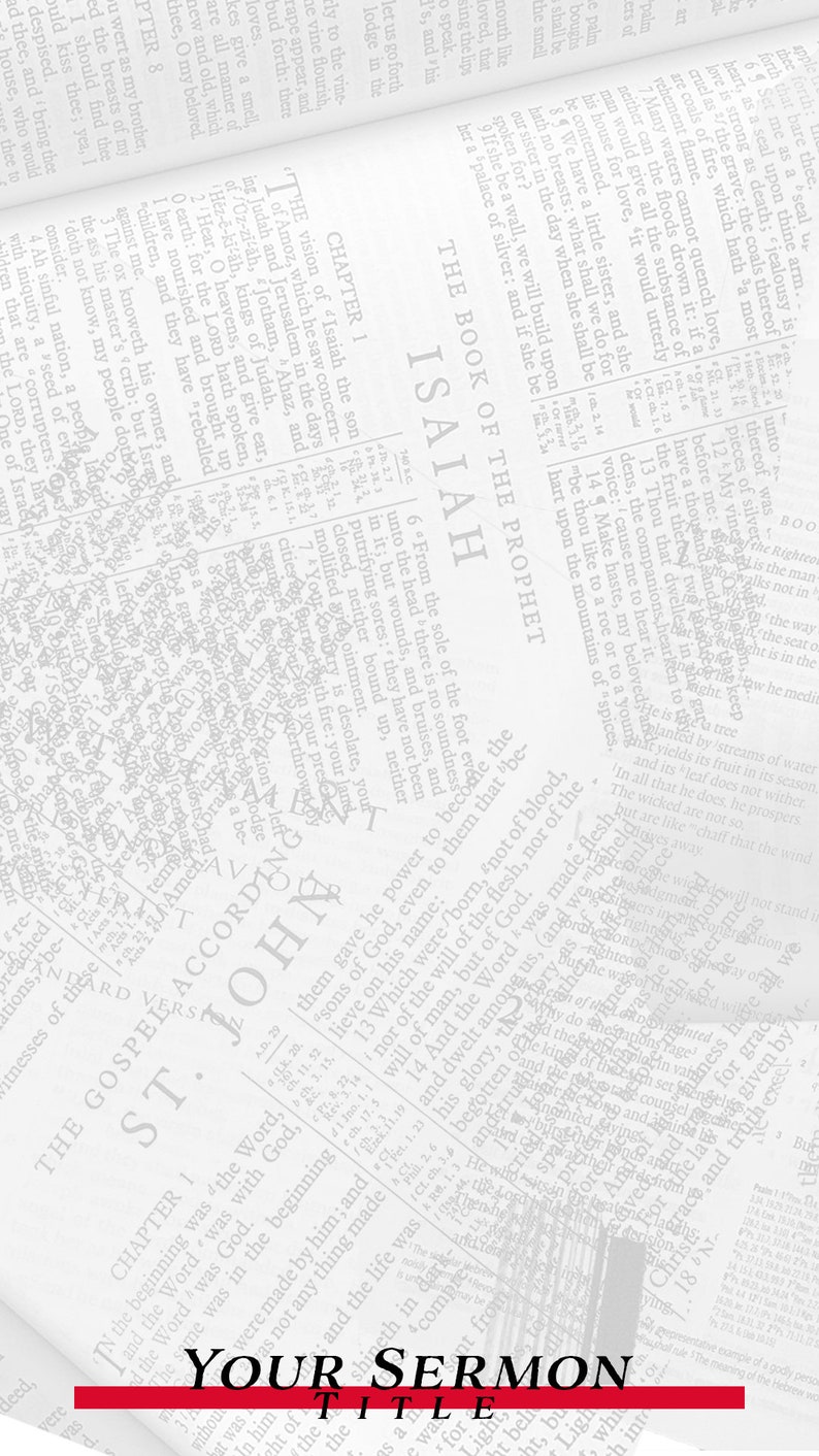 Sermon Graphic Design Template - Etsy