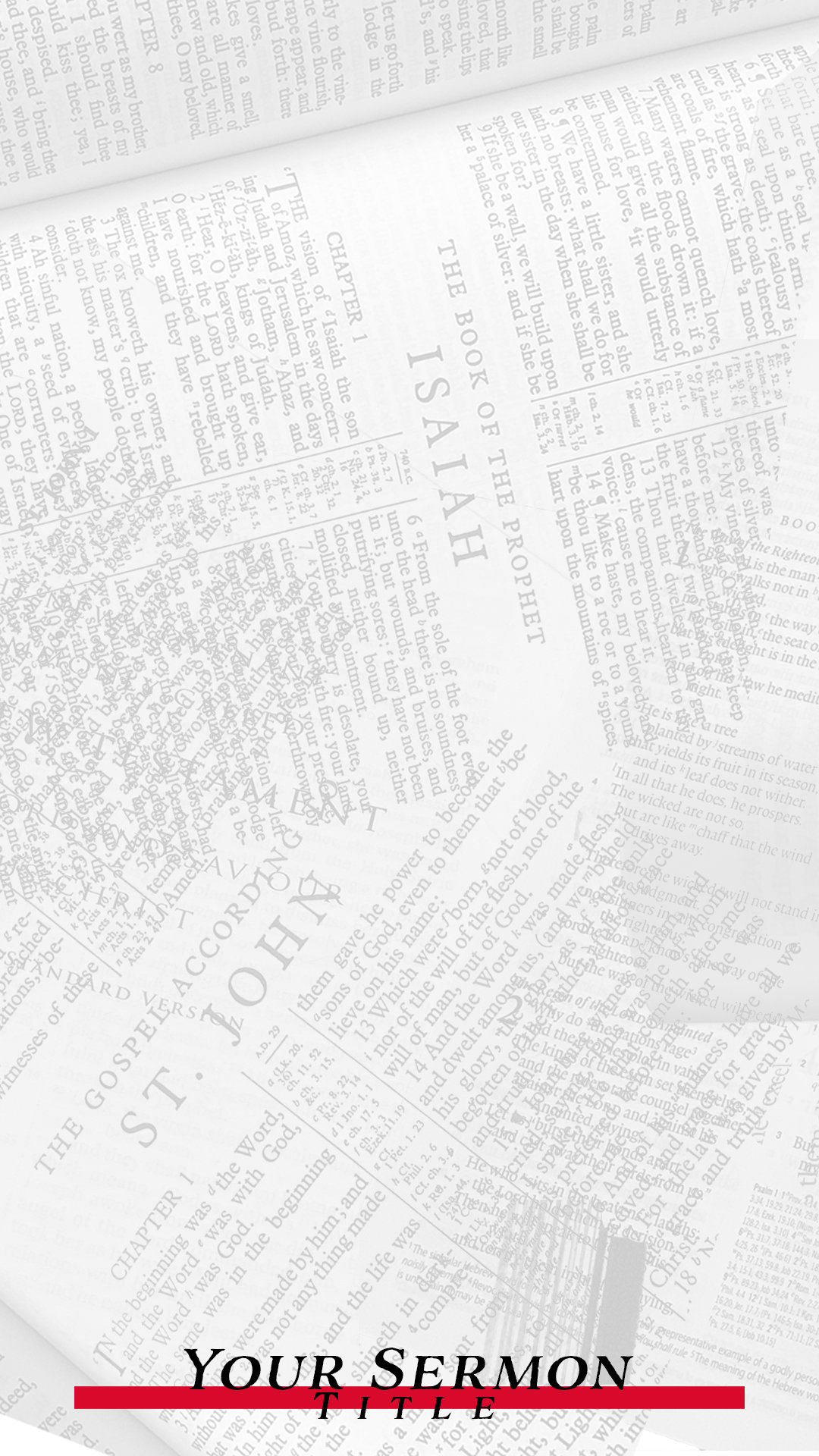 Sermon Graphic Design Template - Etsy