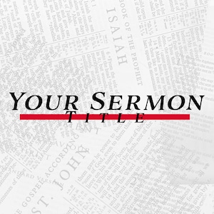 Sermon Graphic Design Template - Etsy