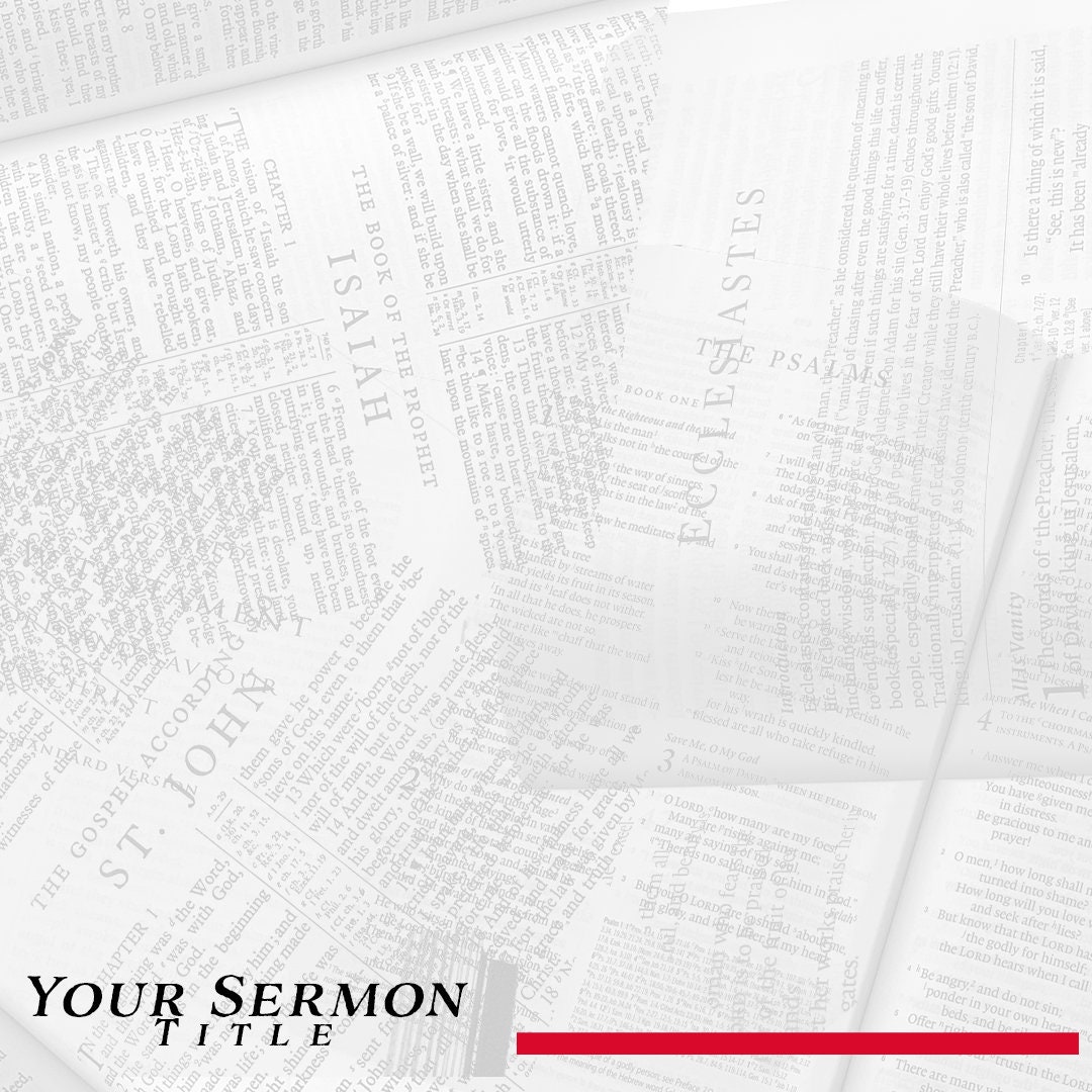 Sermon Graphic Design Template - Etsy